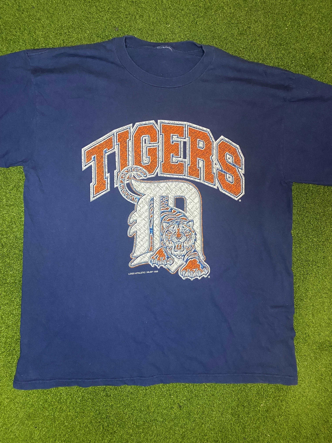1999 Detroit Tigers - Big Logo - Vintage MLB Tee Shirt (XL) – Gametime ...