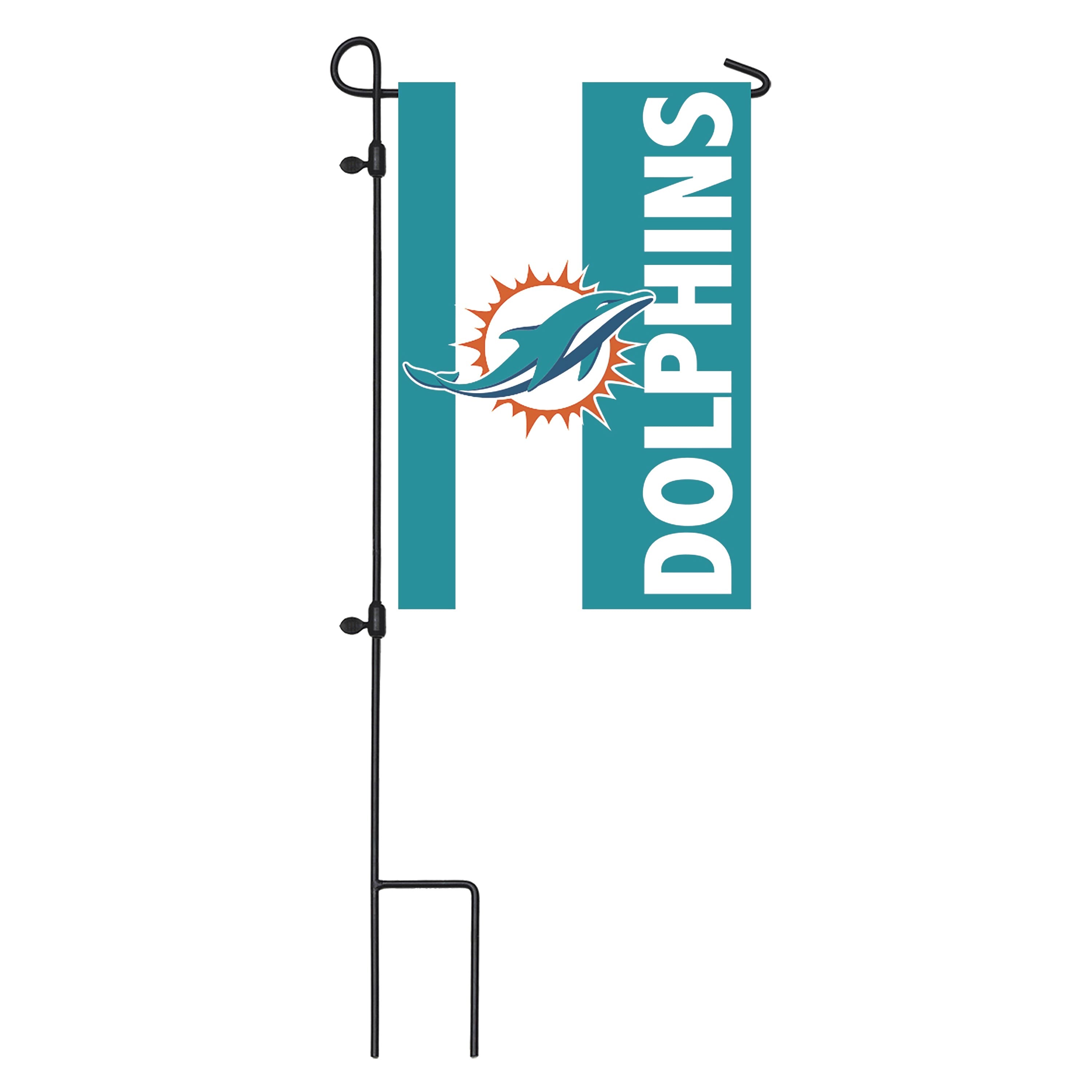 Miami Dolphins Embellished Garden Flag – Gametime Vintage