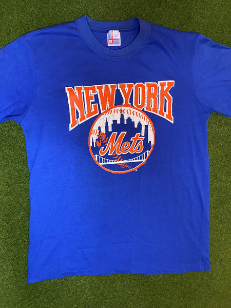 80s New York Mets - Vintage MLB T-Shirt (Large)