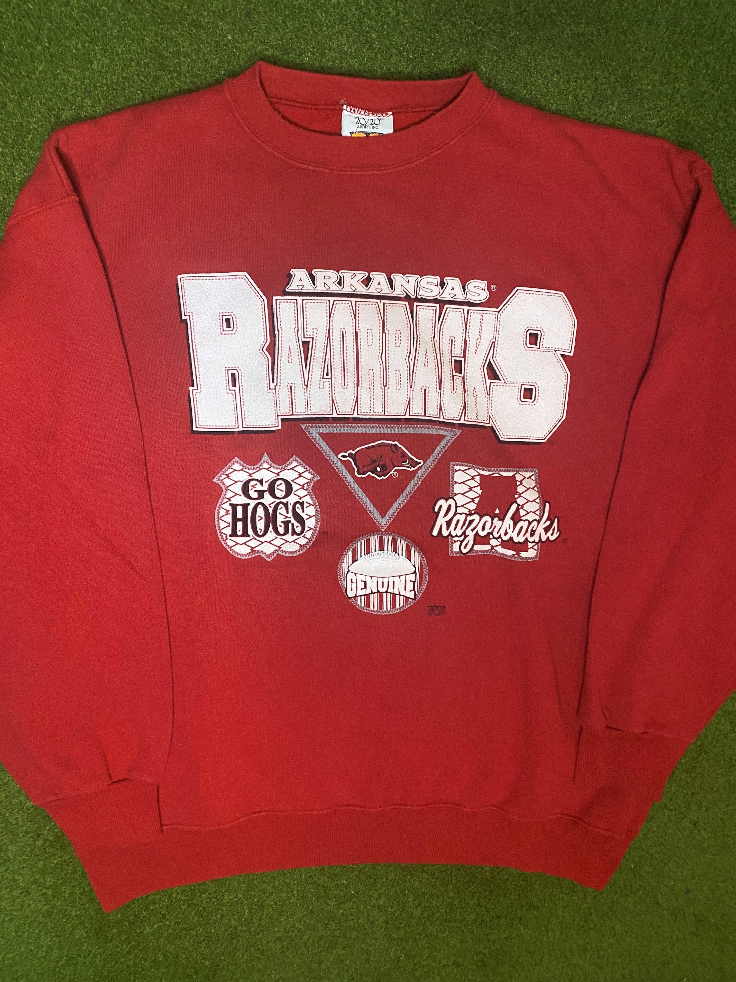 90s Arkansas Razorbacks - Vintage College Sweatshirt (XL) – Gametime ...