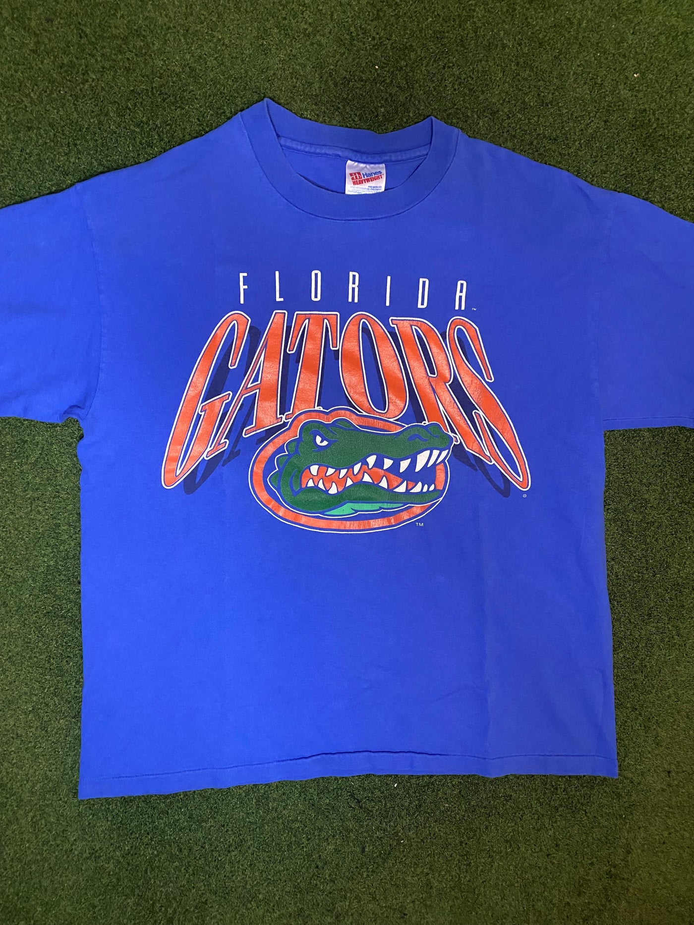 90s Florida Gators - Look Who's #1 Again - Vintage College Tee Shirt