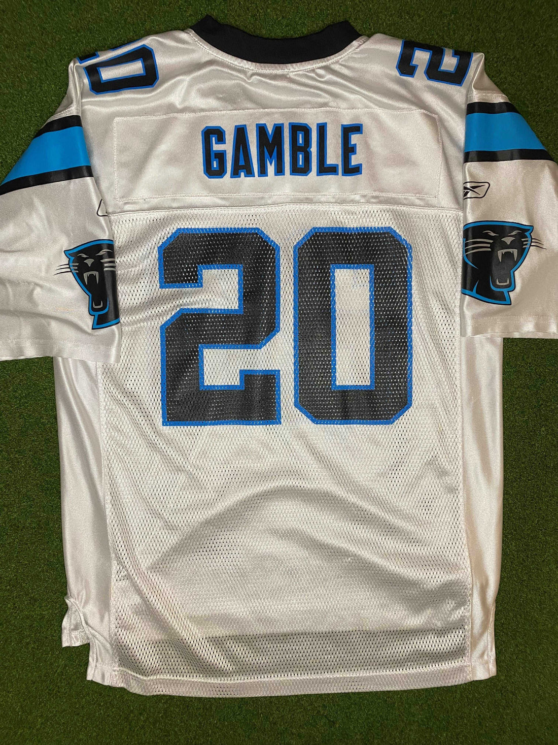 00s Carolina Panthers - Chris Gamble #20 - Reebok - Vintage NFL Jersey ...