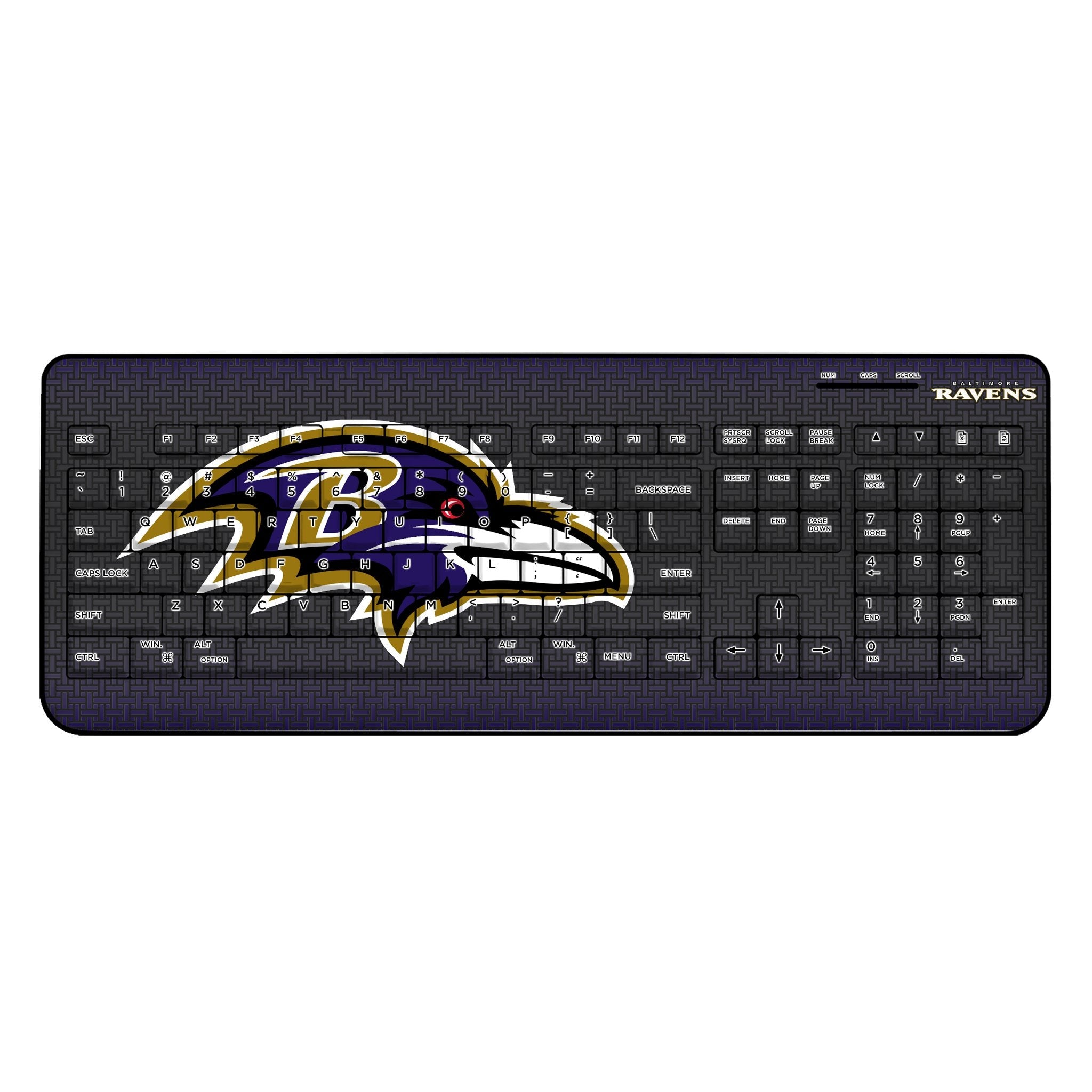Baltimore Ravens Linen Wireless USB Keyboard – Gametime Vintage
