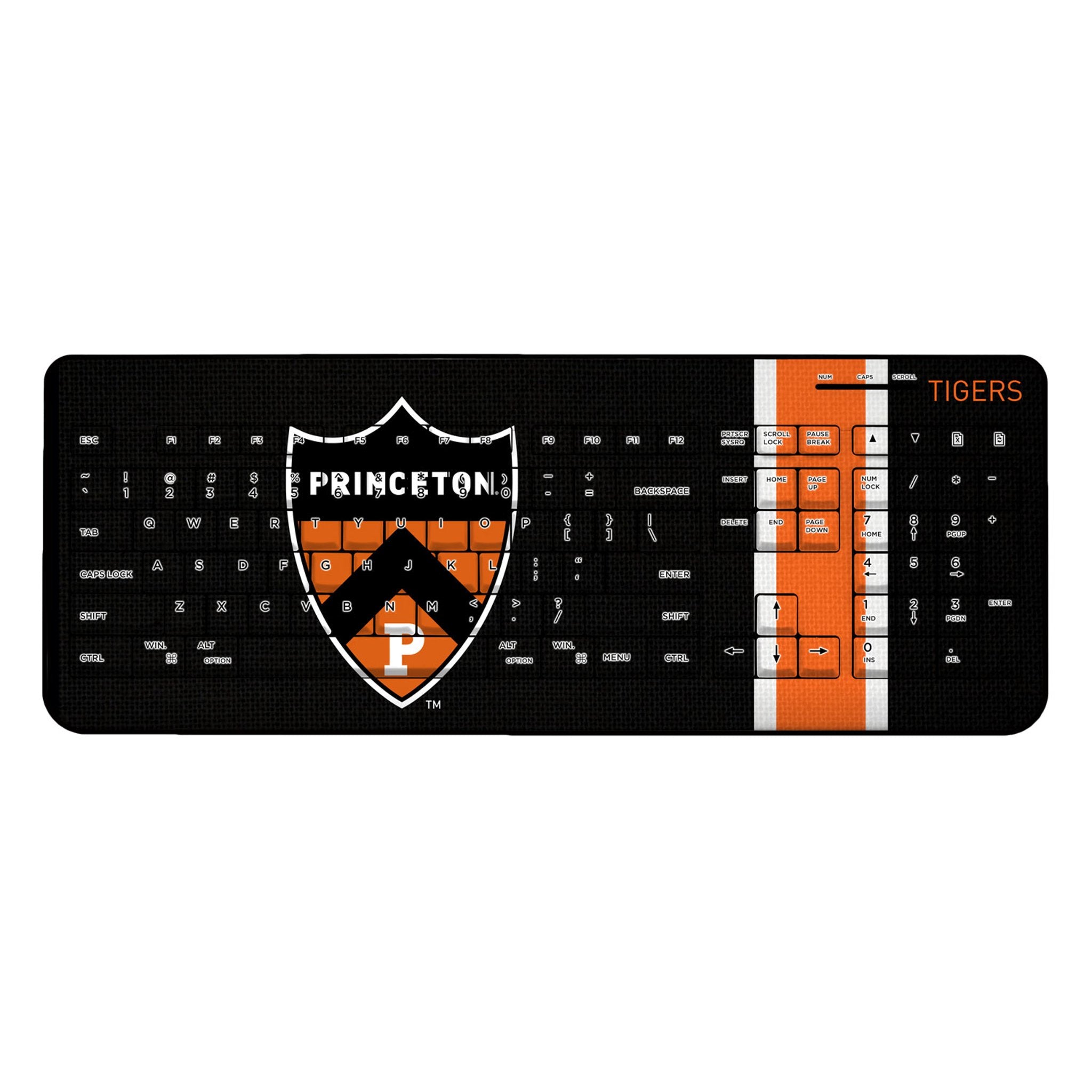 Princeton Tigers Stripe Wireless USB Keyboard – Gametime Vintage