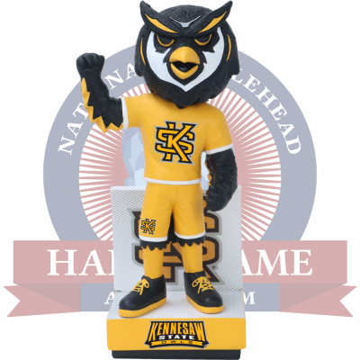 Scrappy the Owl Kennesaw State Owls Mascot Bobblehead – Gametime Vintage